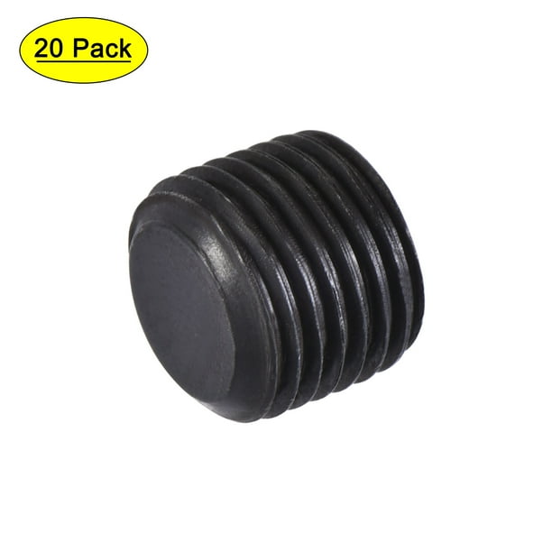 Carbon Steel Internal Hex Thread Socket Pipe Plug, M10x1 Male Thread ...