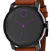 Movado Men's Bold Mid-Sized Analog Leather 41mm Watch 3600489 - Walmart.com