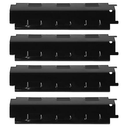 Lepai 4 Pack Gas Grill Heat Shield Plates, Bbq Burner Cover, Heater ...