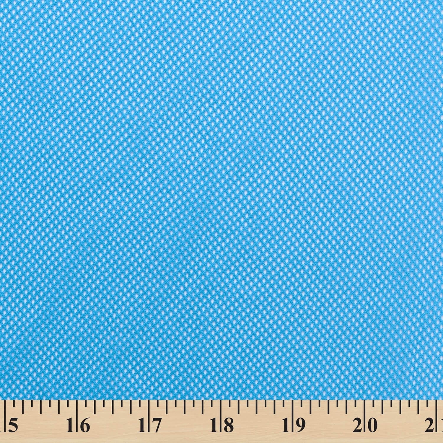 Polyester Knit Diamond Mesh Fabric - Blue Sheer Polyester 63" By The ...