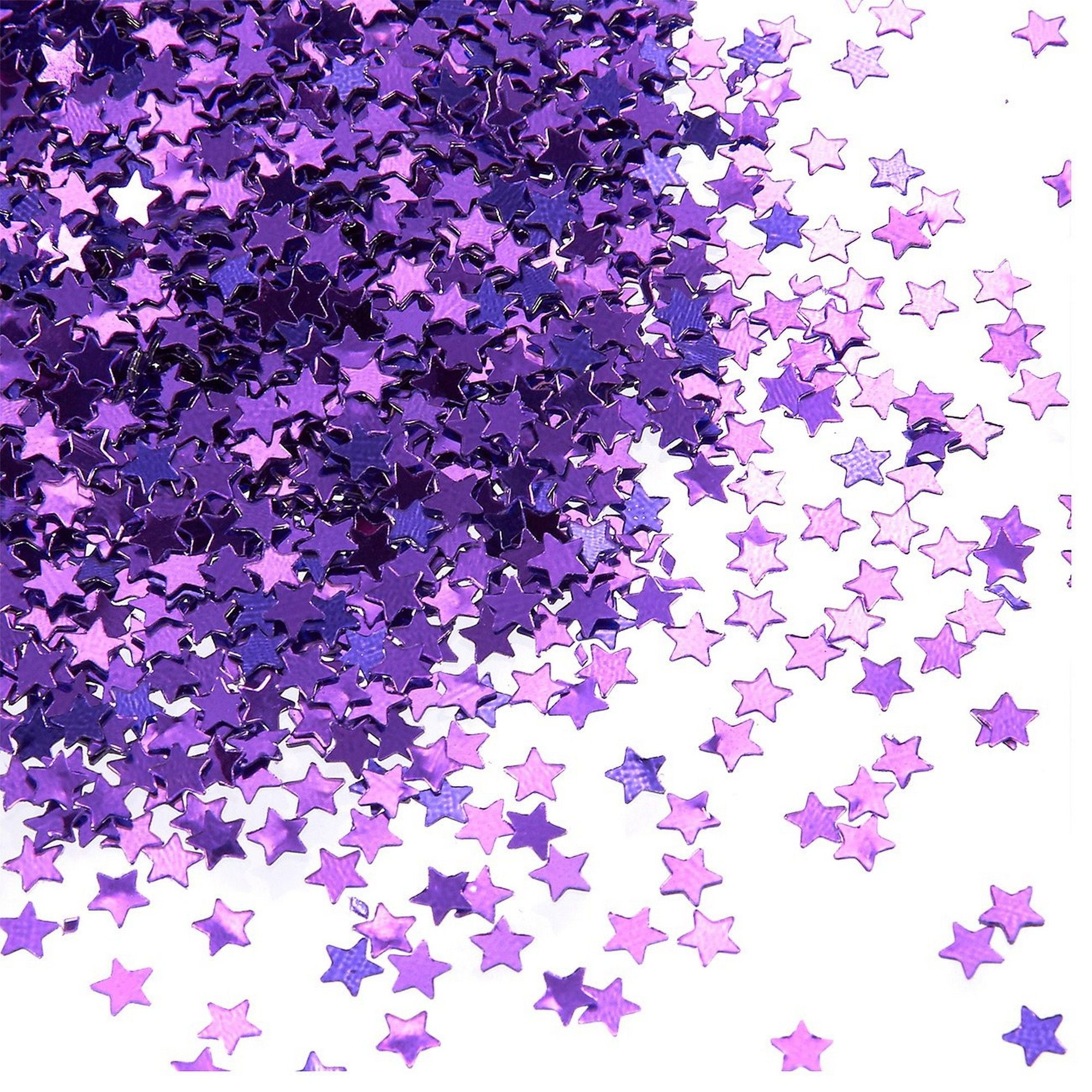 Star Confetti Metallic Glitter Foil Confetti Star Sequins Ideal For