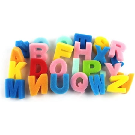 26Pcs/Set English Alphabet Letters Sponge Kids DIY Painting Crafts ...