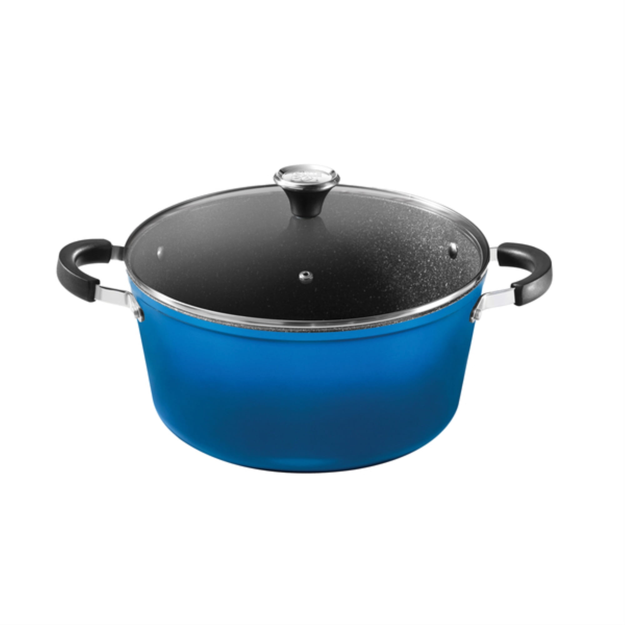 THE ROCK by Starfrit 030364-002-BLUE The Rock One Pot 7.2-Qt. Stock Pot ...
