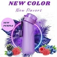 25 Oz Flavored Water Bottle, 750ml Water Bottle with Flavor Pods ...