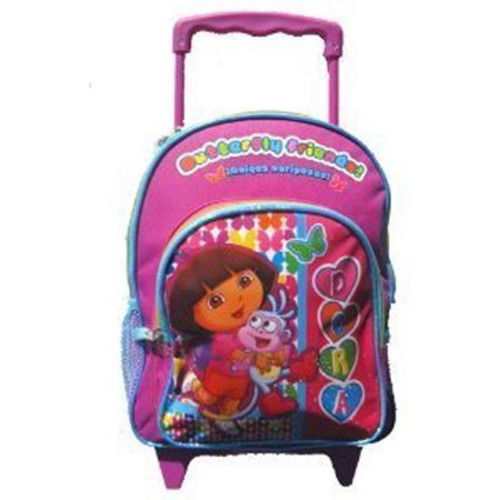 Dora The Explorer - Dora The Explorer 12" Rolling Backpack - Walmart ...