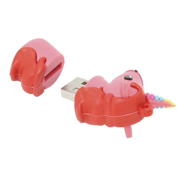 Flash Drive USB 2.0 Flash Drive Pink Cartoon Appearance Data Storage ...