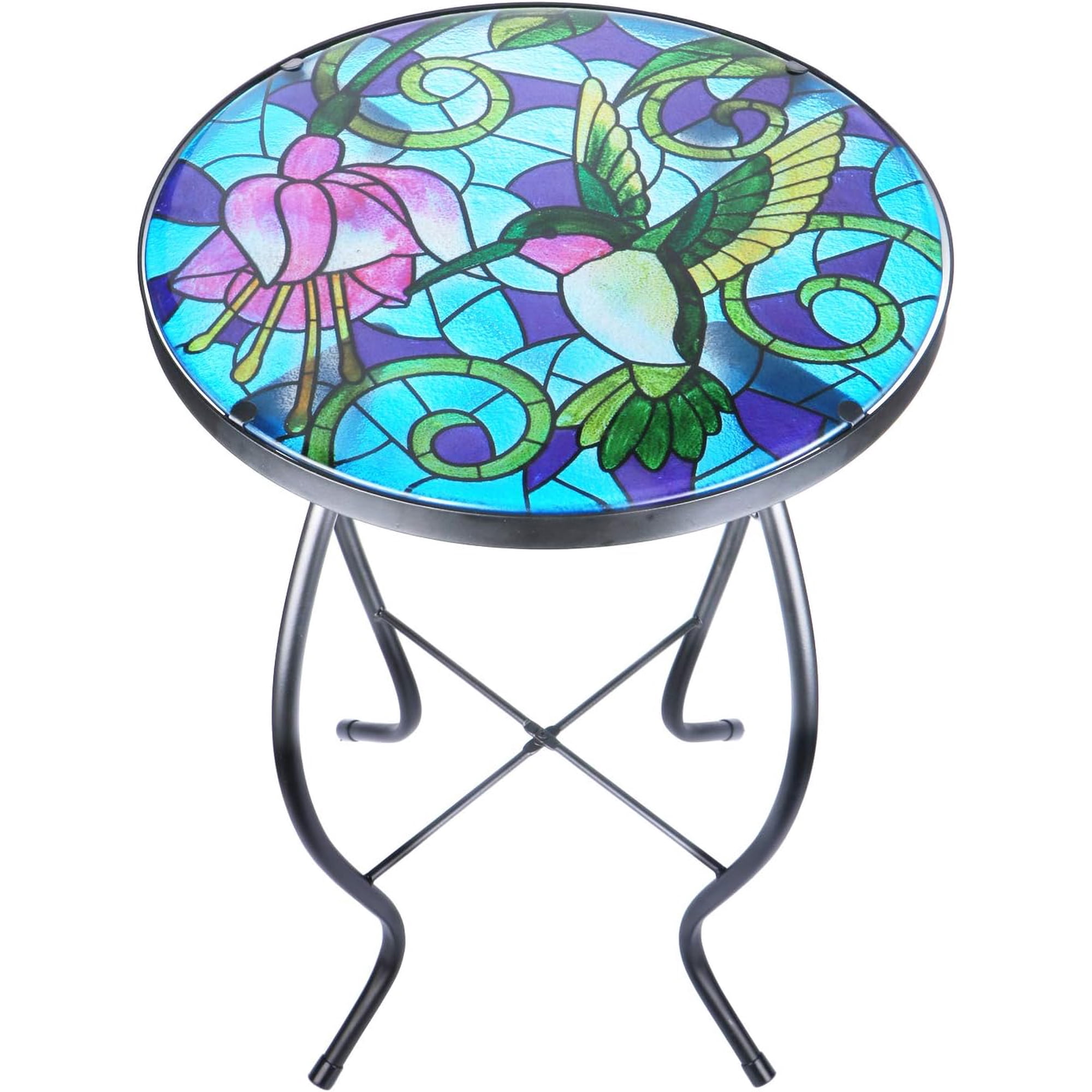 Click here for Jczlxd Elegant Mosaic Patio Side Table - Your Go-T... prices