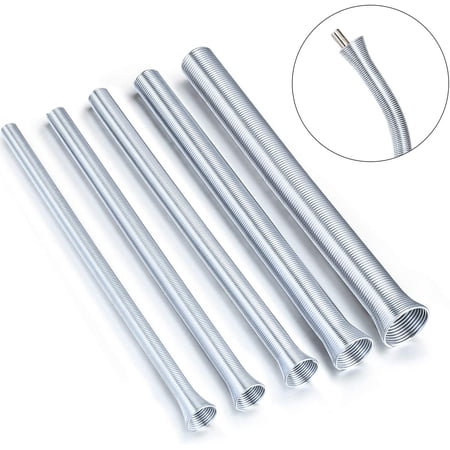 5 Pieces Spring Tube Benders 1/4, 5/16, 3/8, 1/2, 5/8 Inch Tube Bender ...