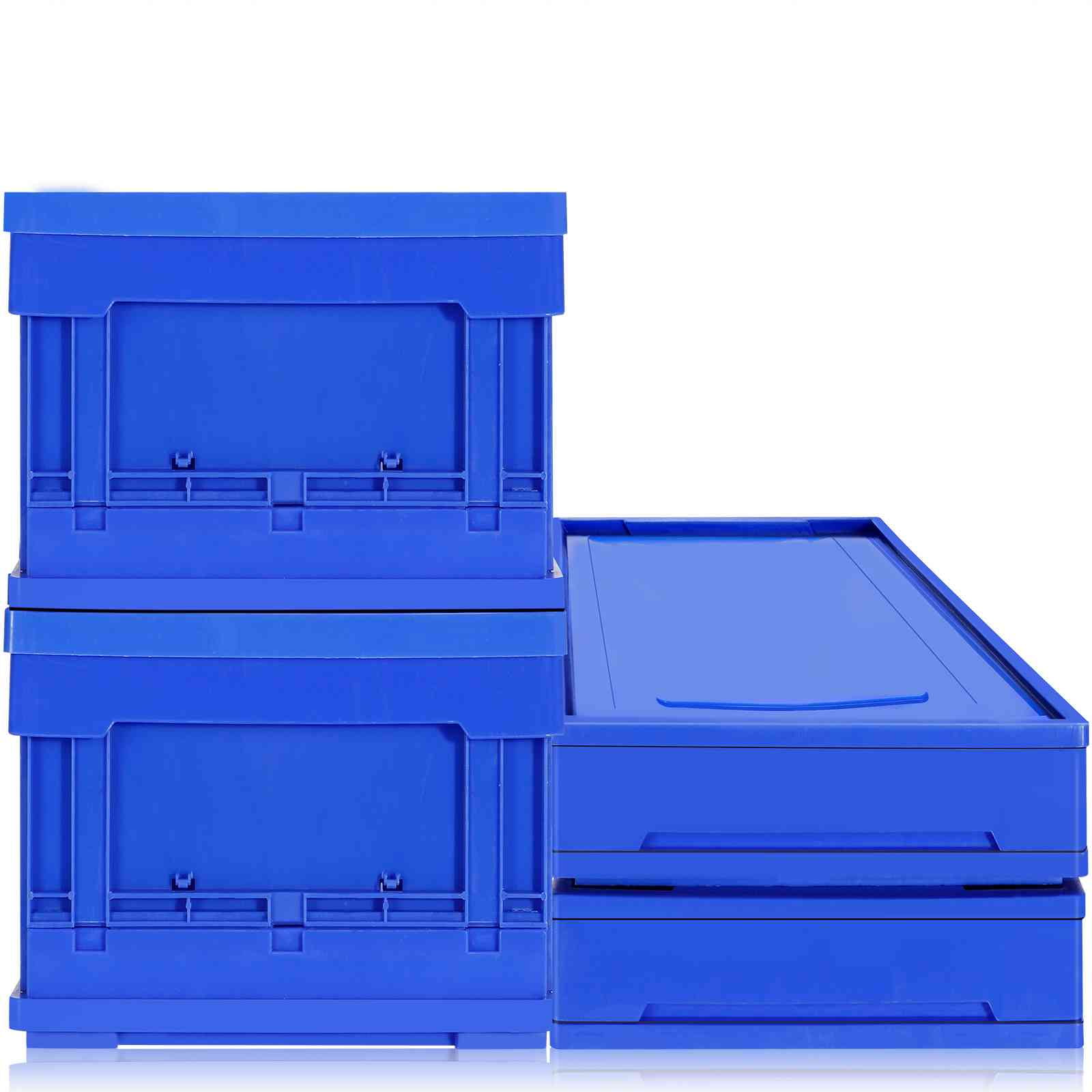 UrbanX 30.5L Solid Wall Clever Crates, Collapsible Storage Bins with ...