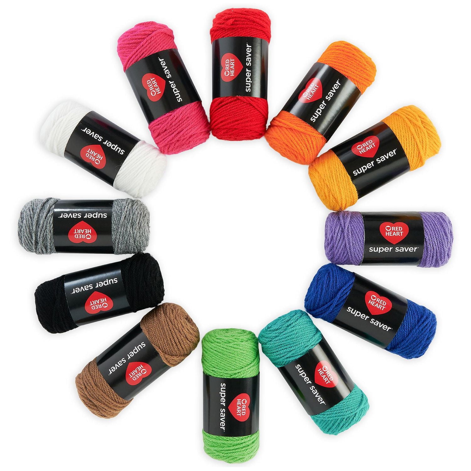Click here for Red Heart Super Saver Super Craft Kit - 12 Skeins prices