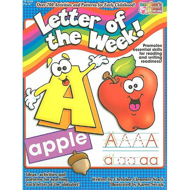 Letter of the Week! (Paperback) - Walmart.com