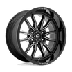 Fuel 1Pc D755 Reaction 18X9 5X139.7/5X150 1Et 124.3Cb Gloss Black ...