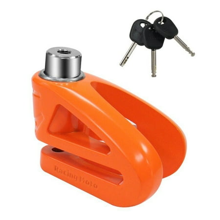 TongL Mountain Bike Disc Brake Lock 3 Keys Triangle Press Type Mini ...