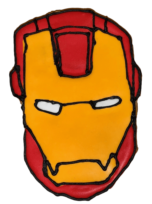Iron Man Face Mask Template