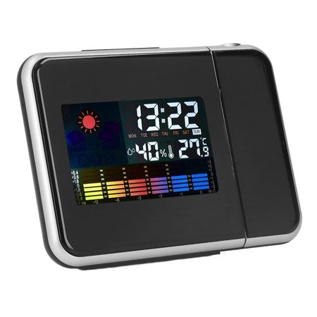 Projection Alarm Clock, Digital Projection Alarm Clock With Weather ...