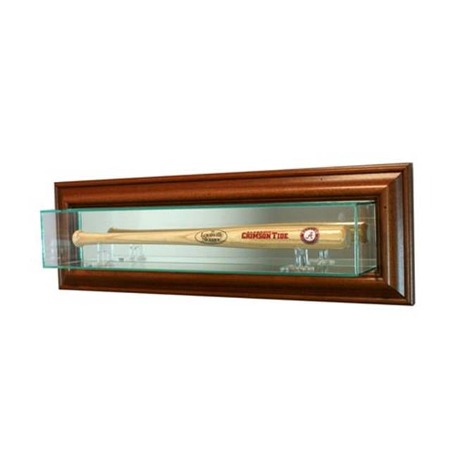 Perfect Cases WMMNIBAT-W Wall Mounted Mini Bat Display Case, Walnut ...