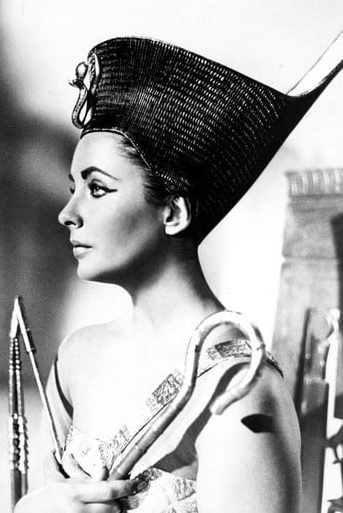Elizabeth Taylor Cleopatra Profile 24X36 Poster - Walmart.com