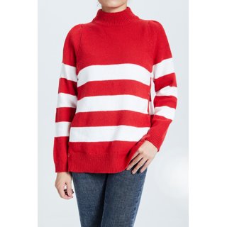 Red Plaid Sweater - Walmart.com