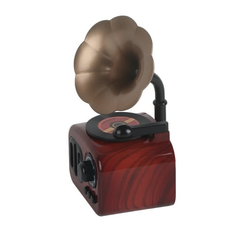Retro Gramophone Retro Record Player Mini Vintage Gramophone Retro ...