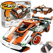 127 Piece 4-in-1 Remote Control Custom Car Building Kit - Walmart.com