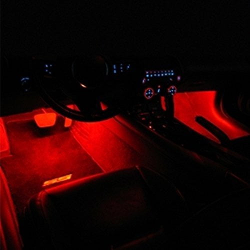 Red Interior Car Lights