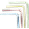 Chainplus 300 Bendable Straws, Flexible Straws, Striped Fun Colorful ...