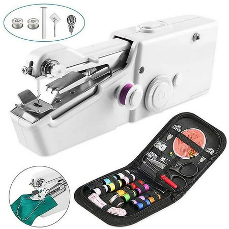 Sewing Machine Handheld Portable Electric Mini Handheld Sewing Machine ...