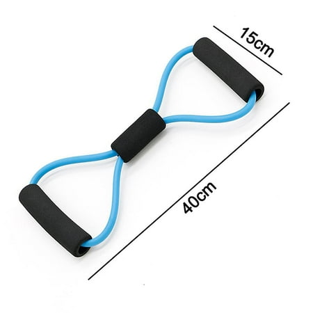 Elastic Pull Rope Dual Spring Tension Abdomen Leg Exerciser Equipment ...