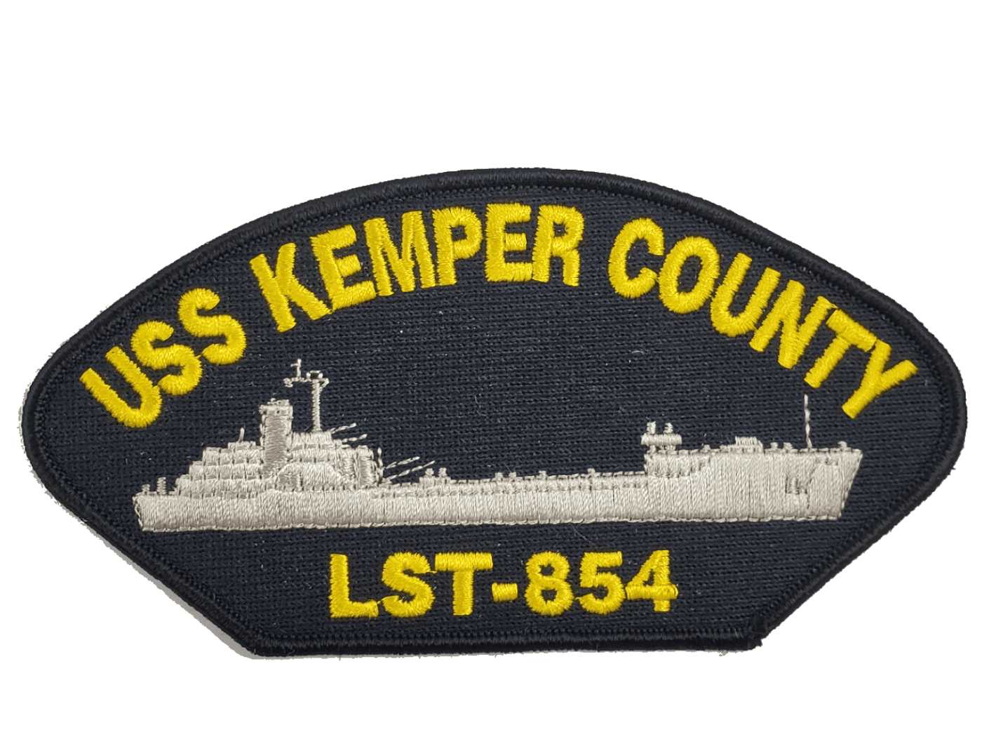 USS Kemper County LST-854 Ship Patch - Great Color - Veteran Owned ...