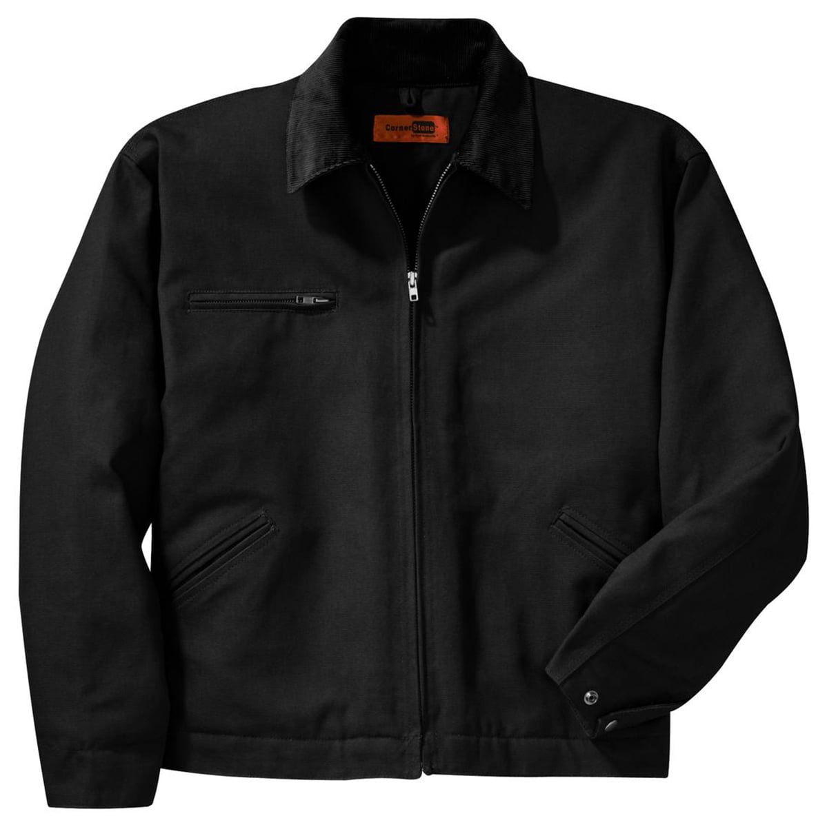 Cornerstone - CornerStone® Tall Duck Cloth Work Jacket. TLJ763 Black ...