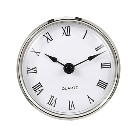 3" Inch Clock Insert with Roman Numerals Display Fit 76 Mm Diameter ...