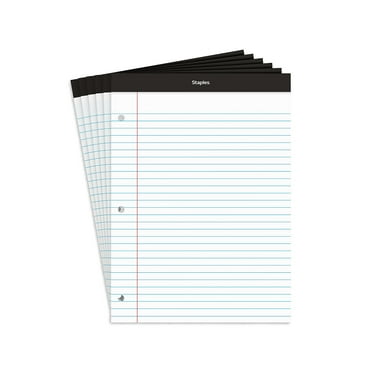 Staples Memo Pads 3" x 5" College Assorted 75 Sh./Pad 5 Pads/PK (11493 ...
