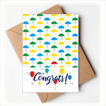 Rain Umbrella Weather Cloud Wedding Cards Congratulations Greeting ...