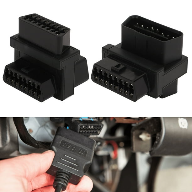 OBD Splitter Connector, Fast Response 16 Pin OBD2 Adapter 16 Pin Male ...