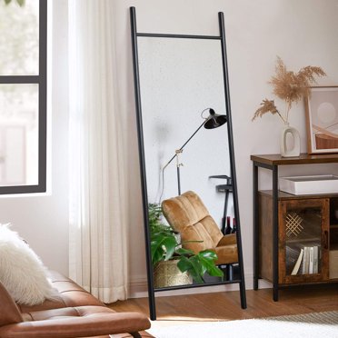 "TinyTimes 64""x21"" Arched Full Length Mirror, Freestanding, Wall ...