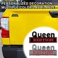 1PCS Queen Edition 3D Emblem Sticker, 2026 New Queen Edition Emblem ...