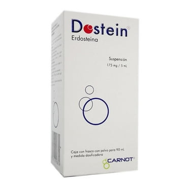 Erdosteína Dostein 300 mg 20 cápsulas | Walmart en línea