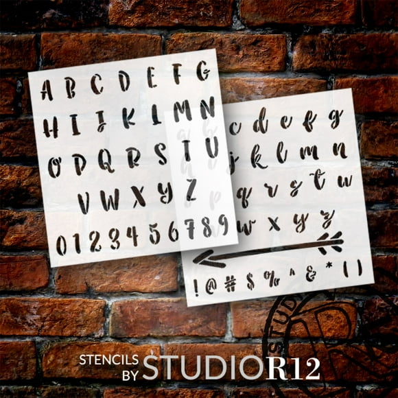 12 Inch Letter Stencils