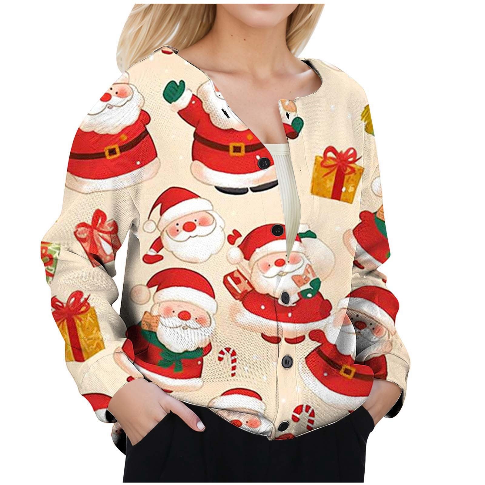 Click here for Zhangmingg Womens Cardigan Christmas Ladies Cardig... prices