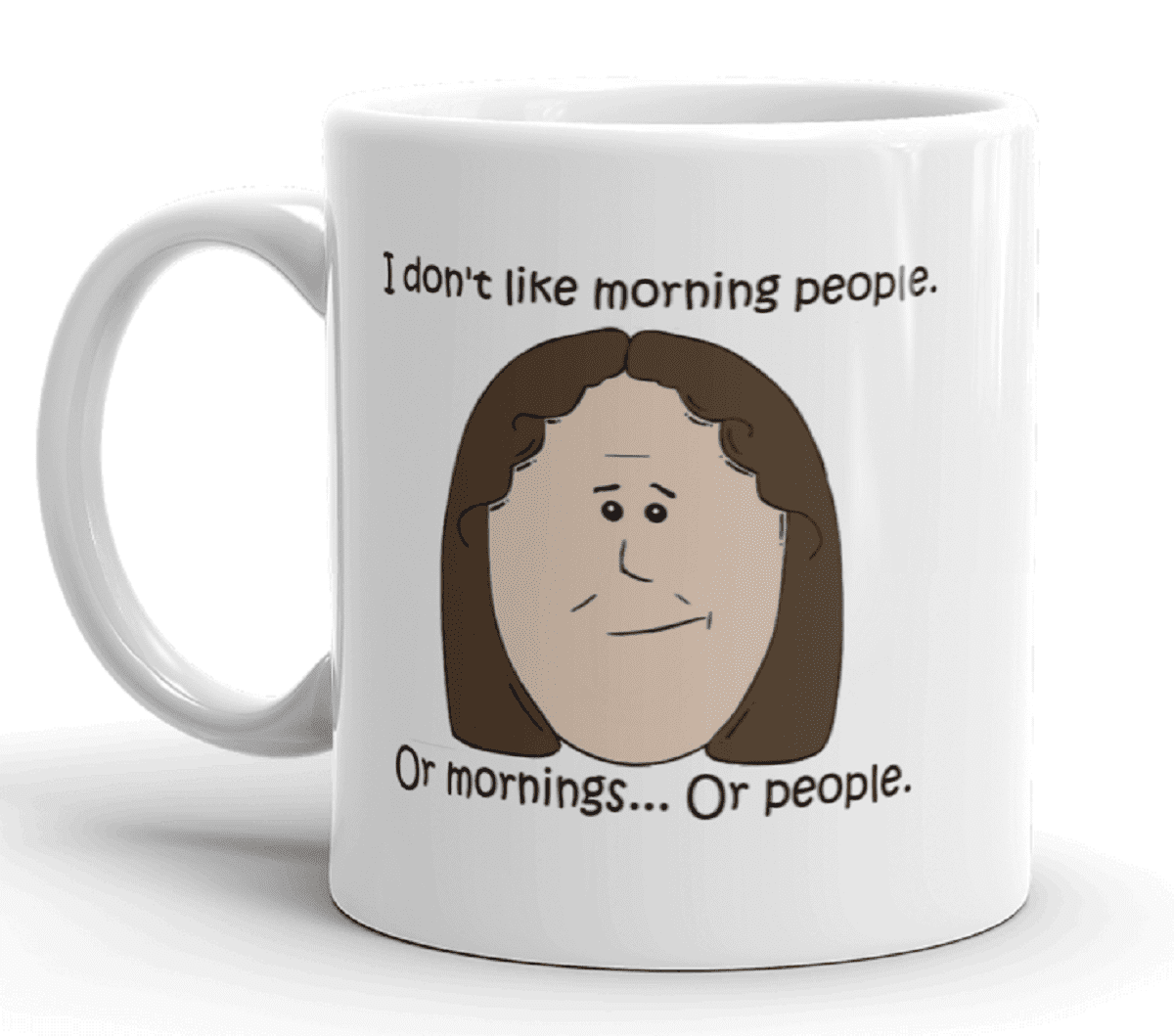 Funny Humor Morning People Novelty Coffee Tea 11 ounce Mug - Walmart.com