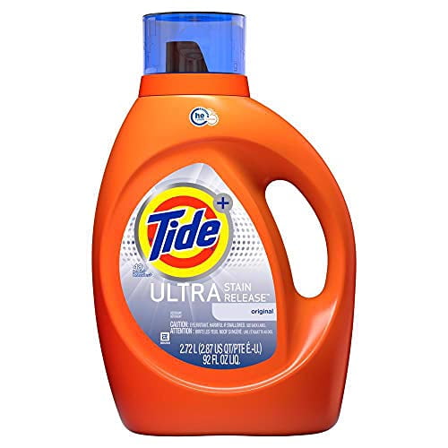 Tide Ultra Stain Release Liquid Laundry Detergent, Original, 48 Loads ...