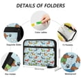 ALAZA Expanding File Folder 13 Pockets Accordion Document Organizer ...