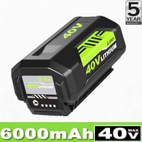 8000mAh OP4026 Replacement Battery Compatible with Ryobi 40V Battery ...