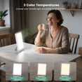 10000 Lux Bright Light for Dark Rooms, Sunlight Simulation Desk Lamp ...