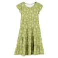 Big Girls' Dresses Floral Beach Pool Outdoor Play Comfortable Casual ...