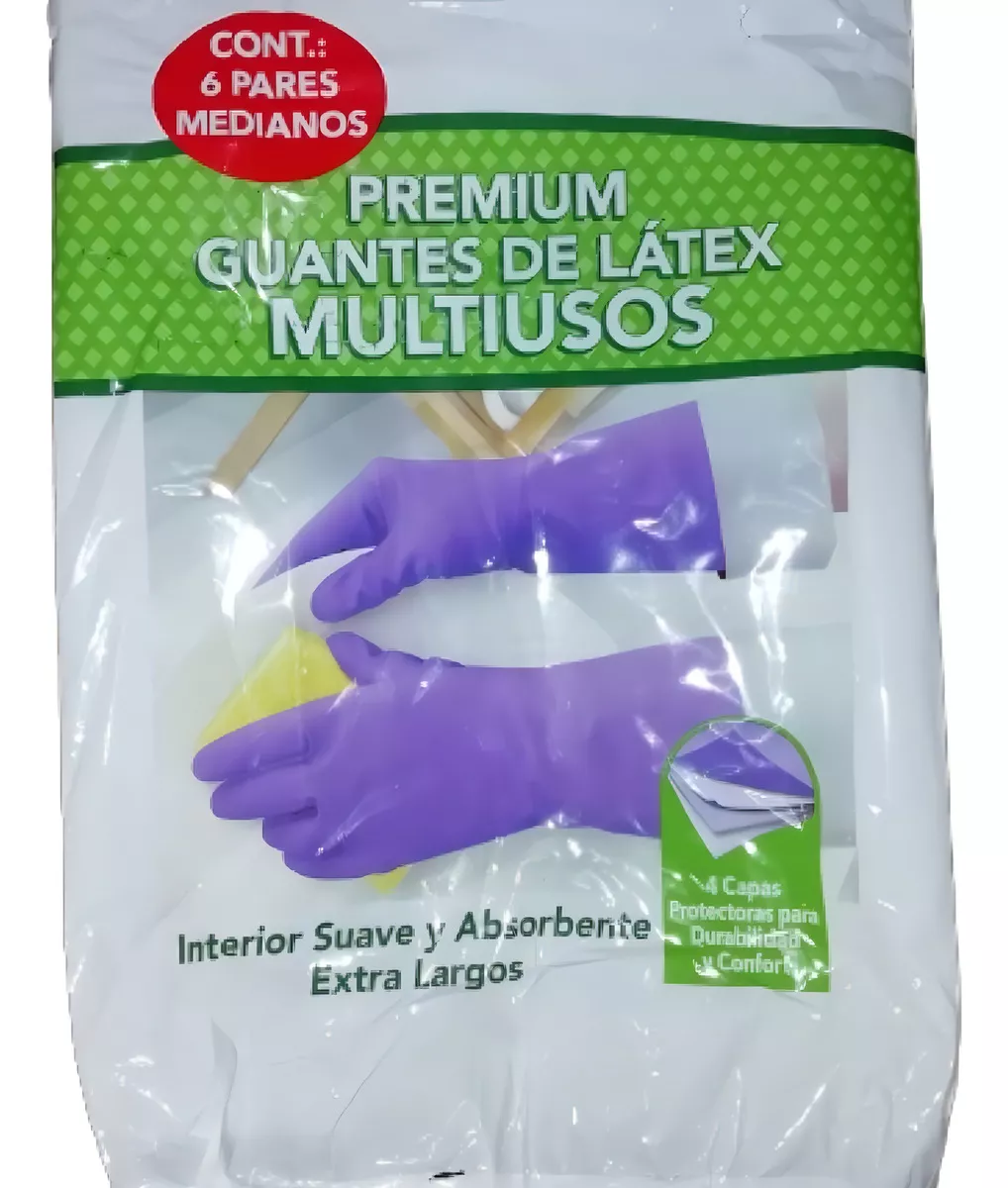 Guantes De Látex Multiusos Premium, Extra Largos Clean Ones | Walmart ...