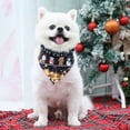 DOPI Dog Bandana Snowman Santa Claus Bell Pattern Decorative Skin ...