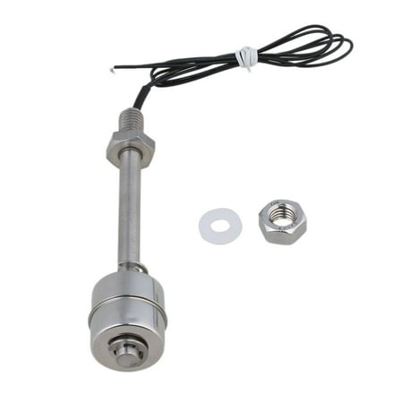 109mm Stainless Steel Vertical Liquid Water Level Sensor Float Switch ...