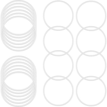 Craft County Assorted Metal Hoops Rings for Dream Catcher - 5 Pieces (2 ...