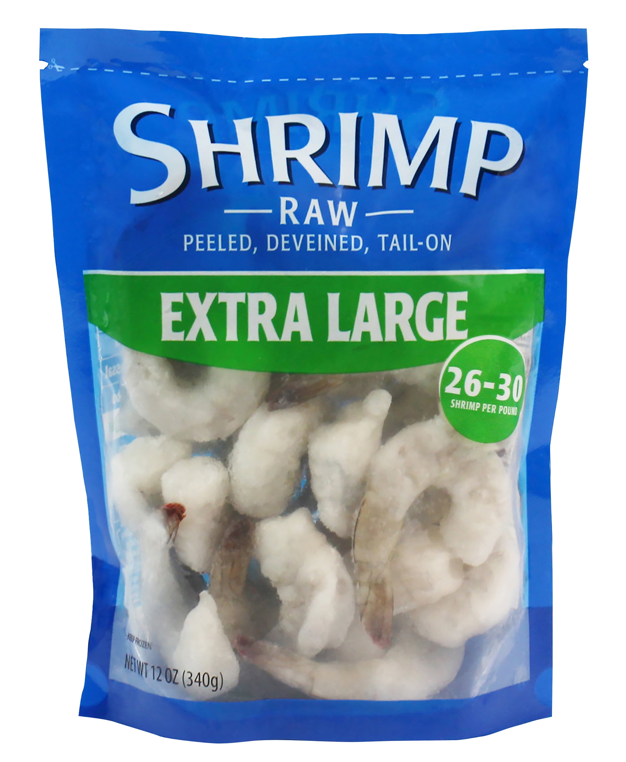 Frozen Raw Extra Large Peeled And Deveined Shrimp Oz Walmart Com My